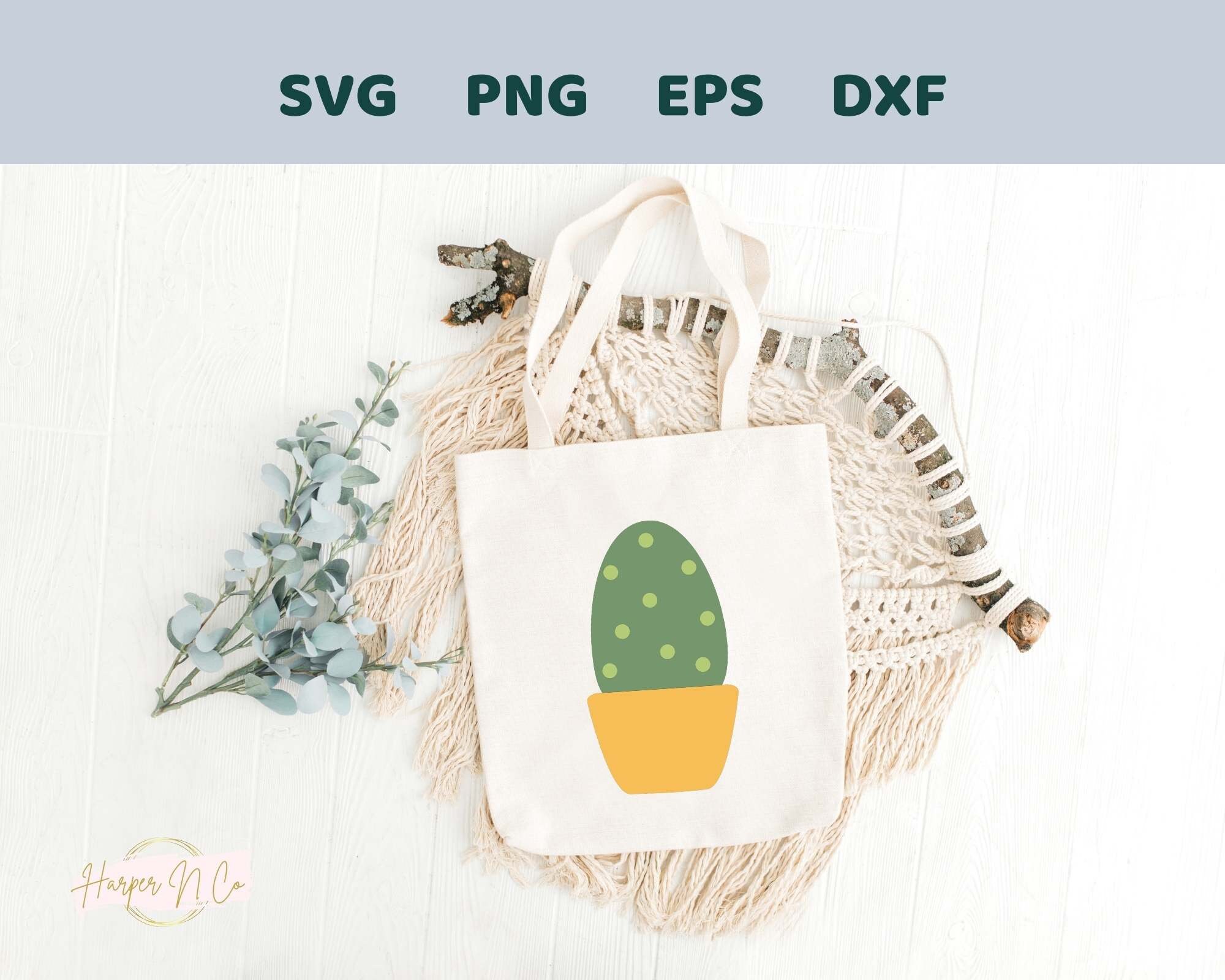Cactus SVG, Succulent Png, Instant Download, Layered Svg, Cactus Png ...