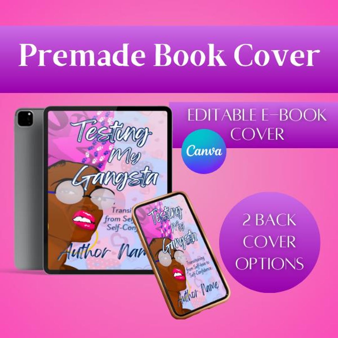 Premade Book Cover - Diary Journal Devotional Nonfiction | Affiliate ...