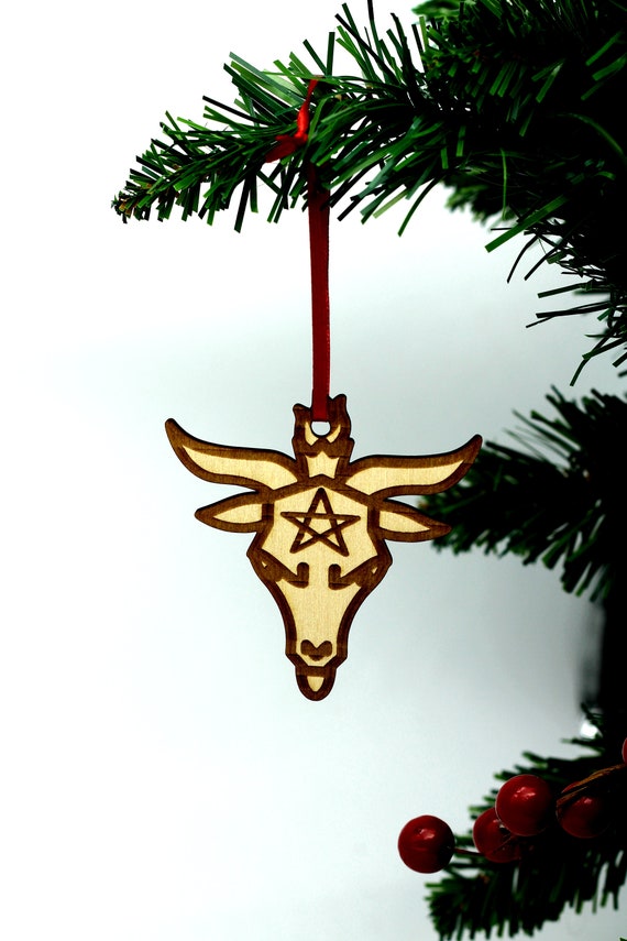 Baphomet Holiday Ornament - Etsy