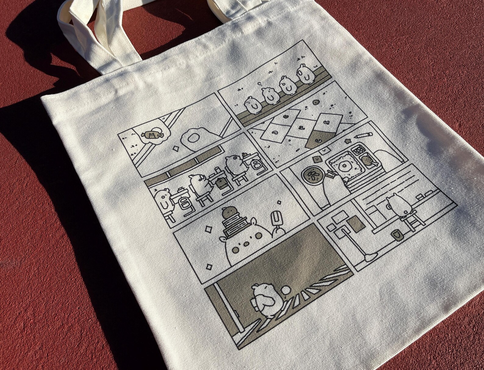 Comic Book Style Canvas Tote Bag Durable Canvas Bag Grocery Bag - Etsy