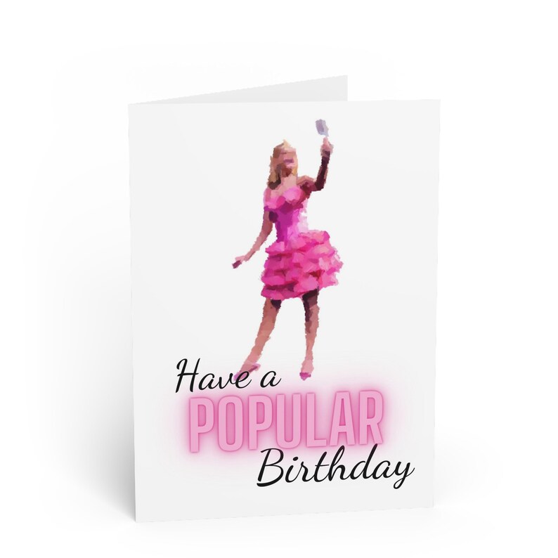 Wicked Birthday Card. Instantly Downloadable Abstract Print Effect ...