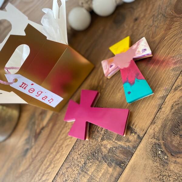 Crayon Cross - Etsy