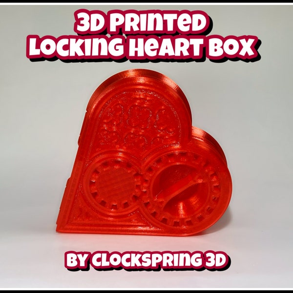 3d Printed Heart Gift Box - 60+ Gift Ideas for 2024