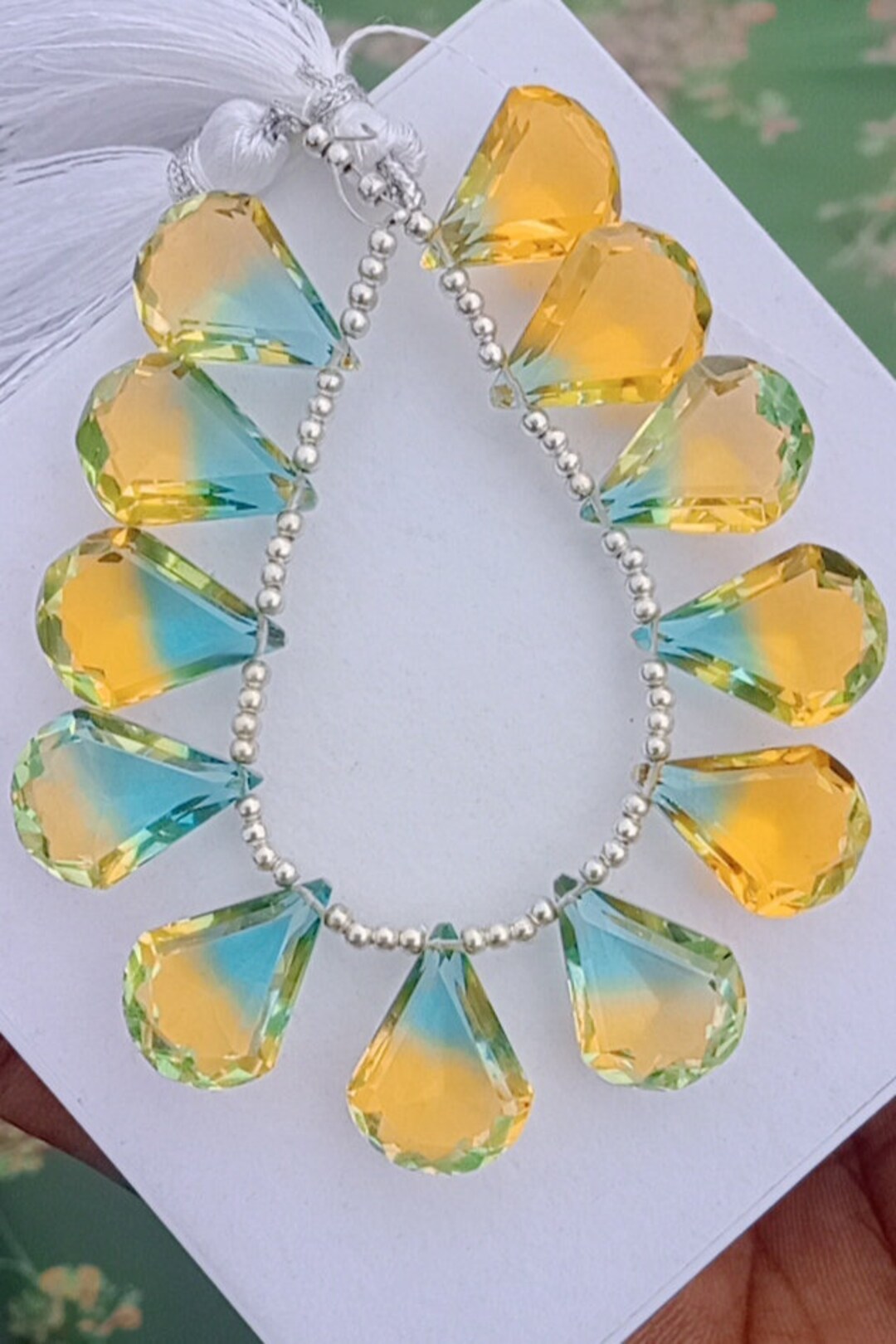 Bio Doublet Quartz Fansy Cut Shape,bio Doublet Quartz Feceted Cut ...