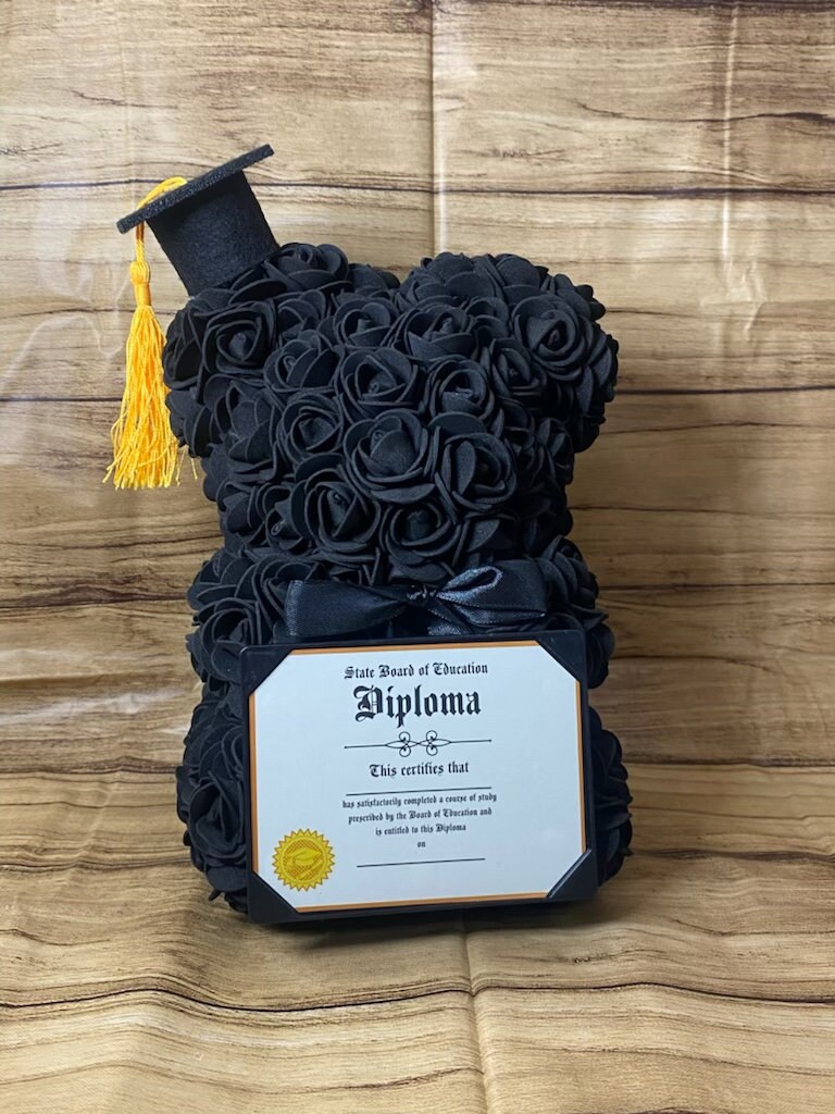 Graduation Teddy Bear - Etsy