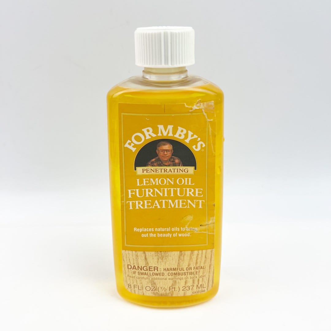 NEW Vintage Homer Formby's Penetrating Lemon Oil Treatment 8oz Full ...