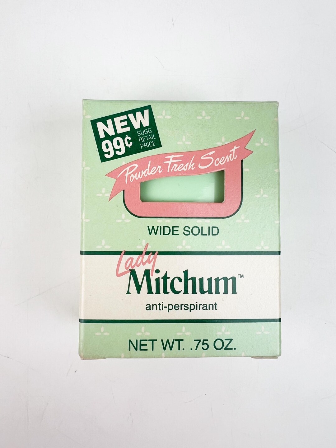 Vintage Lady Mitchum Deodorant Roll on Powder Fresh .75 Oz NOS Movie ...