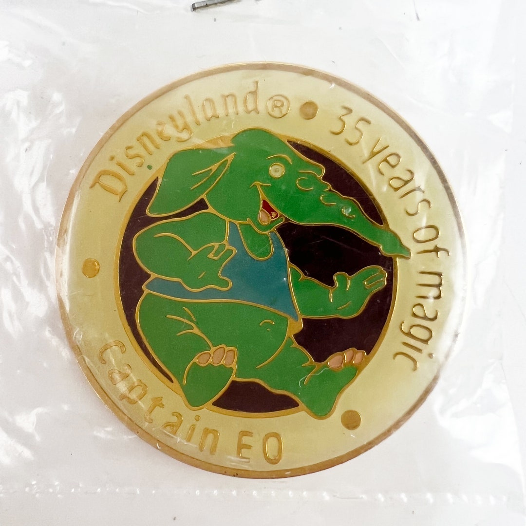 NEW Vintage Disneyland Disney 35 Years of Magic Captain EO Pin - Etsy