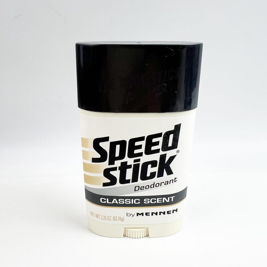 Vintage 1994 Speed Stick Deodorant Classic Scent by Mennen 2.25 Oz Prop ...