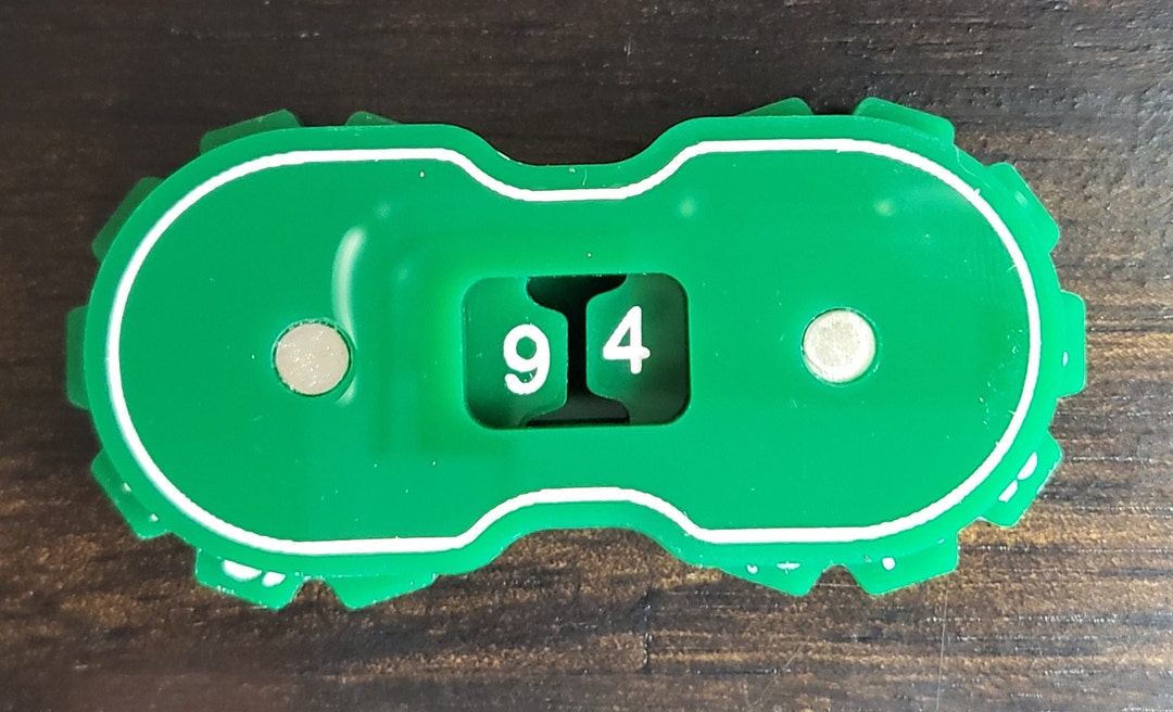 Glossy Green Acrylic Stat Tracker - Etsy