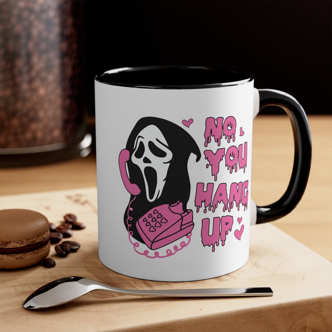 Horror Movie Mug Scream Ghostface Mug Halloween Funny Valentine Mug ...