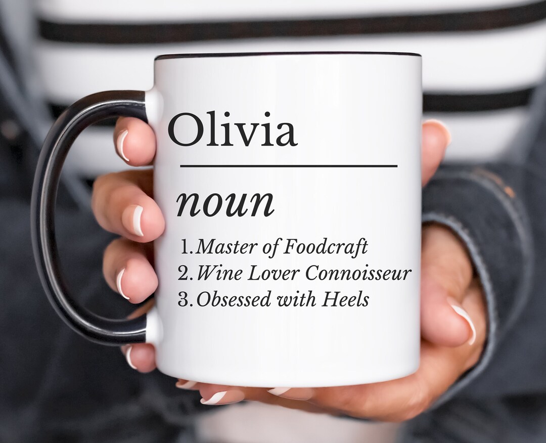 Personalised Name Definition Mug Gifts Ideas Presents for Mum Dad ...