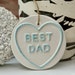 BEST Dad-sweethearts-love Hearts-keepsake-birthday Gifts for Him ...