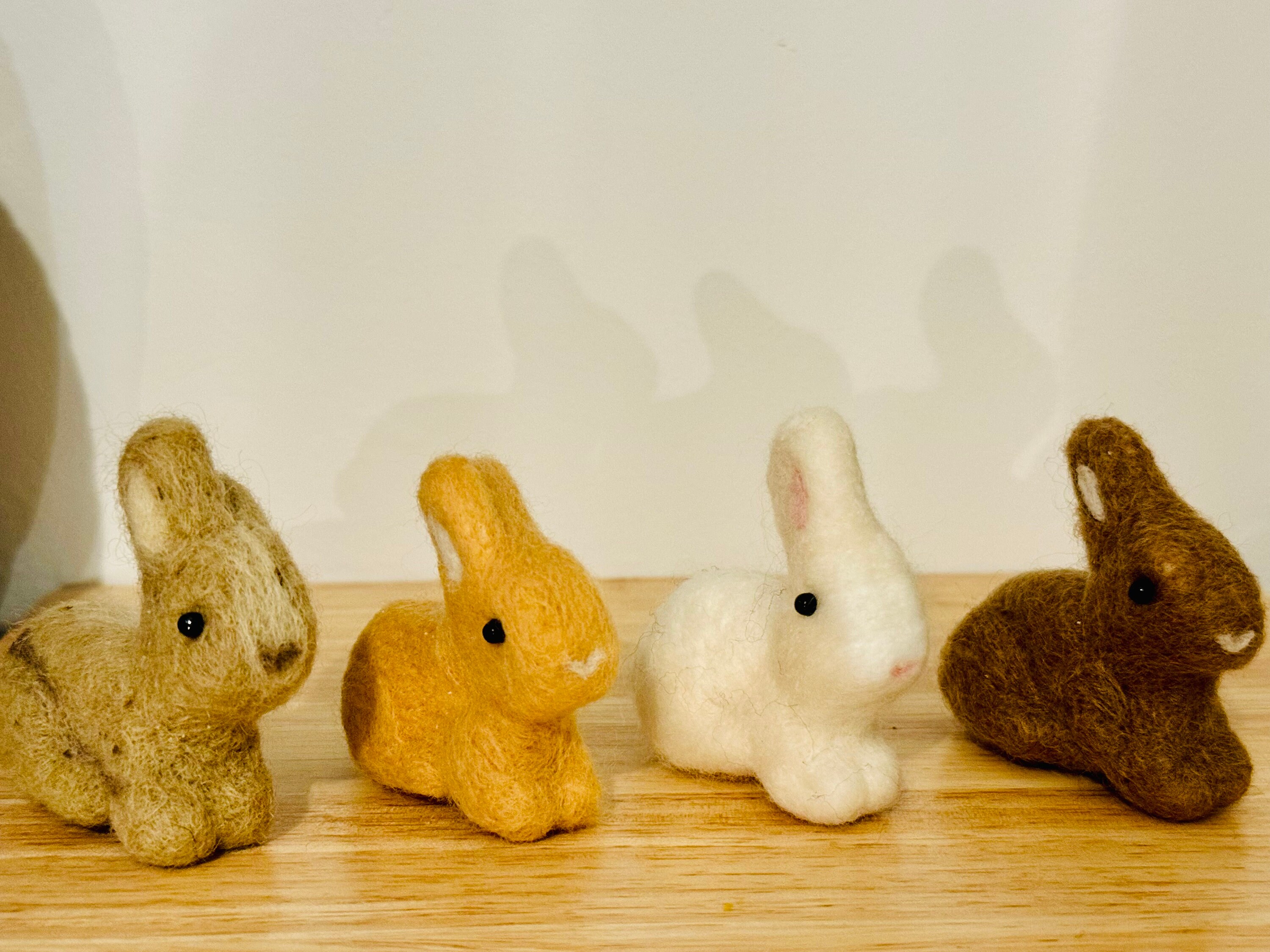 Handmade Needle Felted Rabbit - Etsy UK