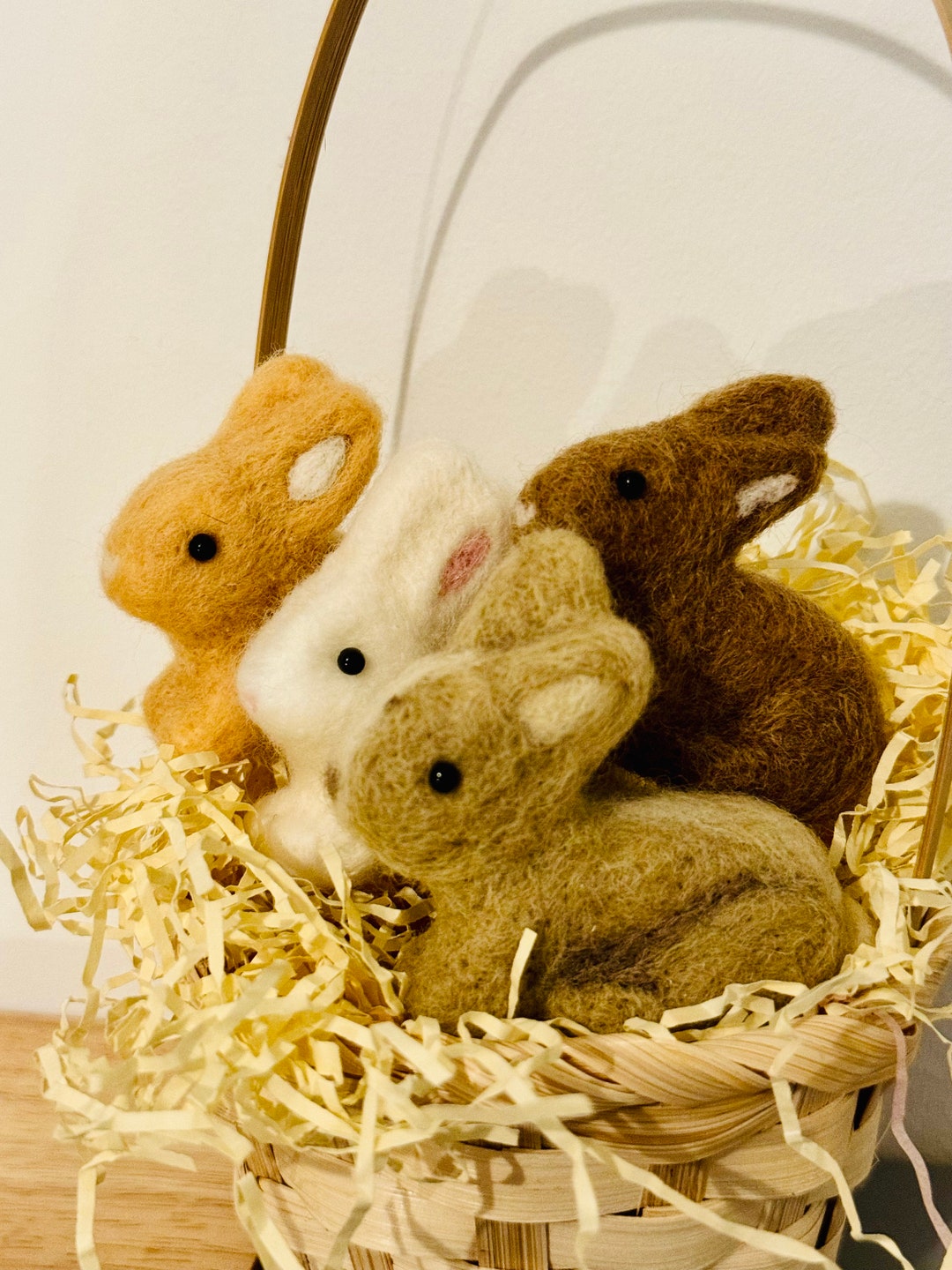 Handmade Needle Felted Rabbit - Etsy UK