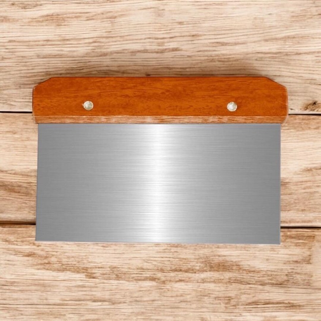 Stainless Steel Dough Bench Scraper – Multipurpose Pastry Cutter Bread ...