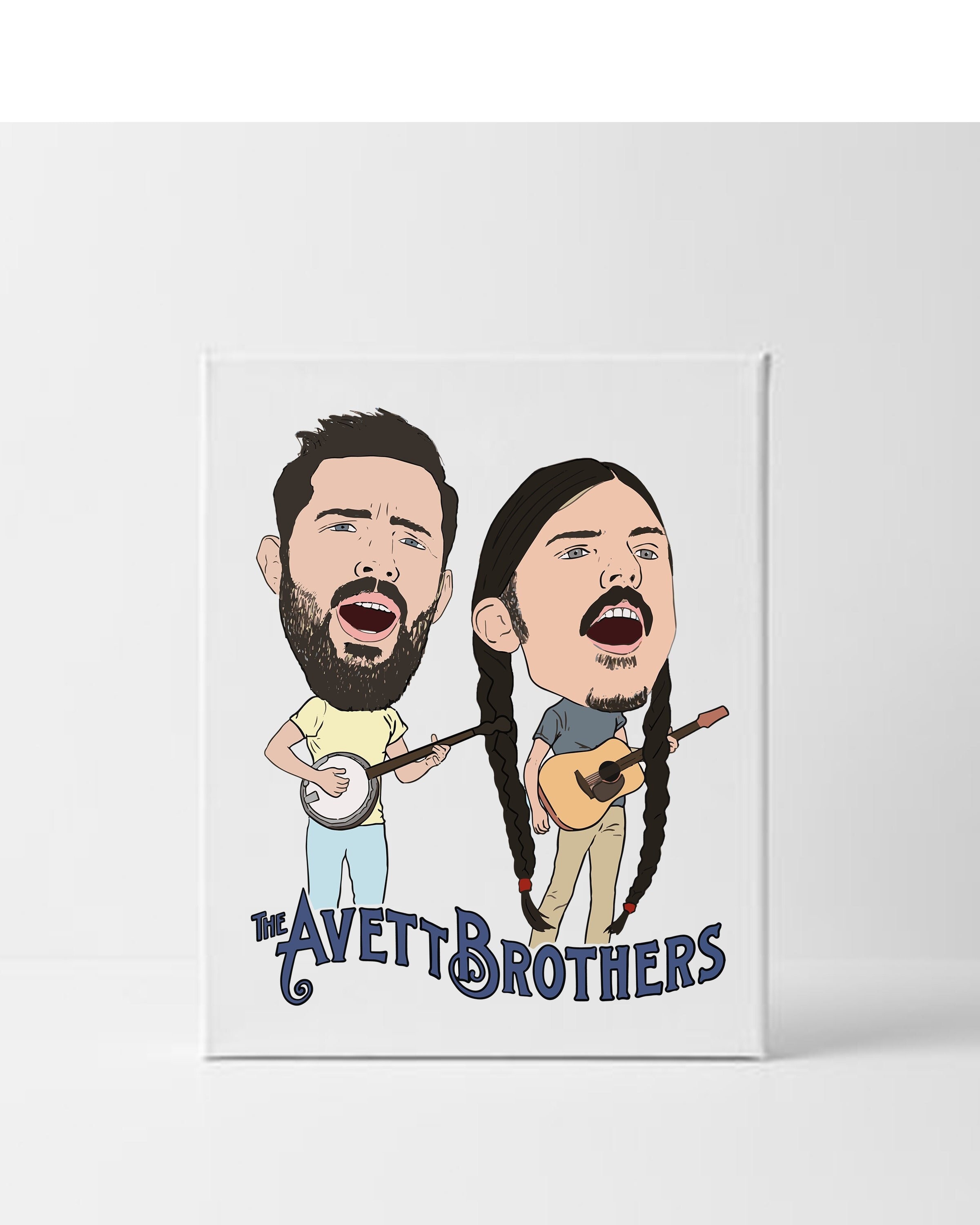 Avett Brothers Digital Art for Print - Scott Avett Seth Avett Digital ...
