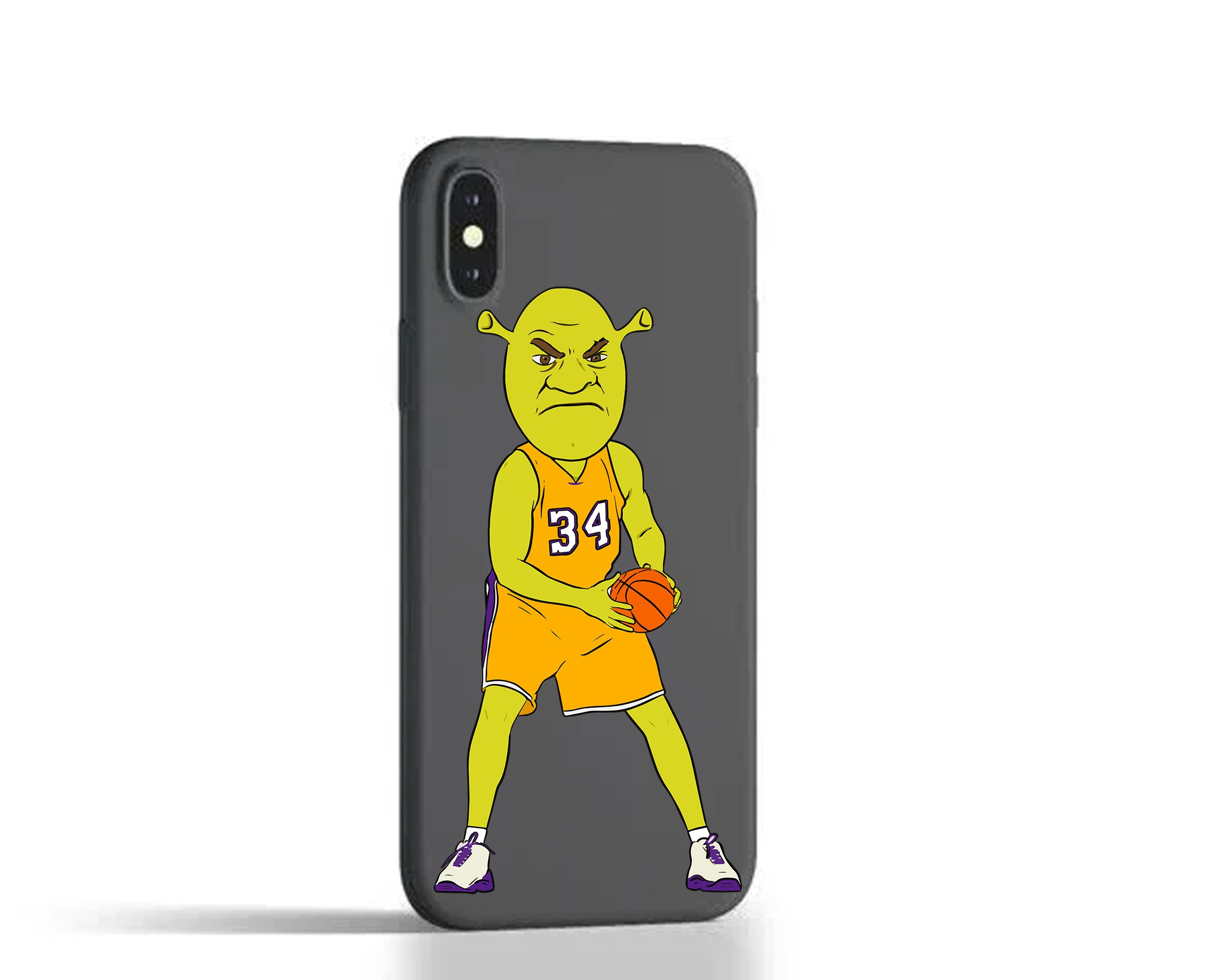 Shrekuille O'neal (shrek Shaquille O'neal) Digital Art for Print ...