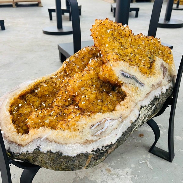 Geode Table - Etsy