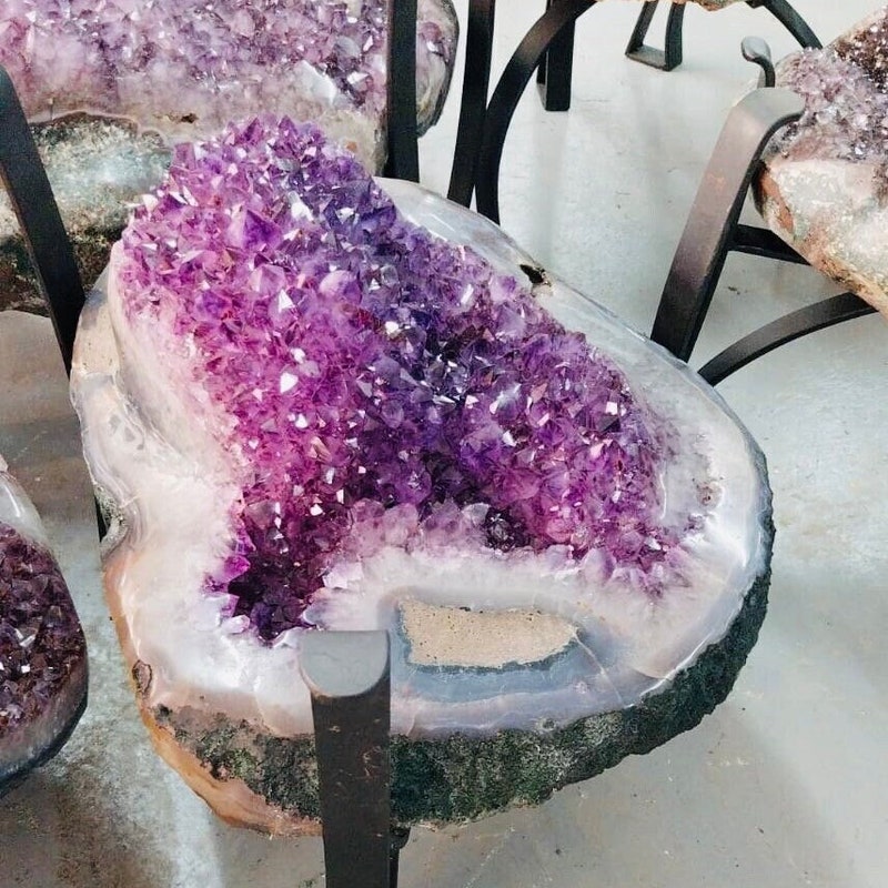 Amethyst Table - Etsy