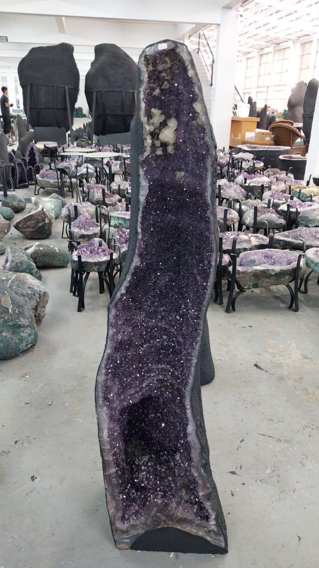 53” Tall Amethyst Cathedral BIG Crystal Geode*** - Etsy