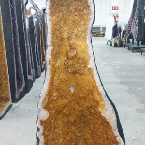 36” Tall GIANT Citrine Cathedral Big Crystal Geode - Etsy