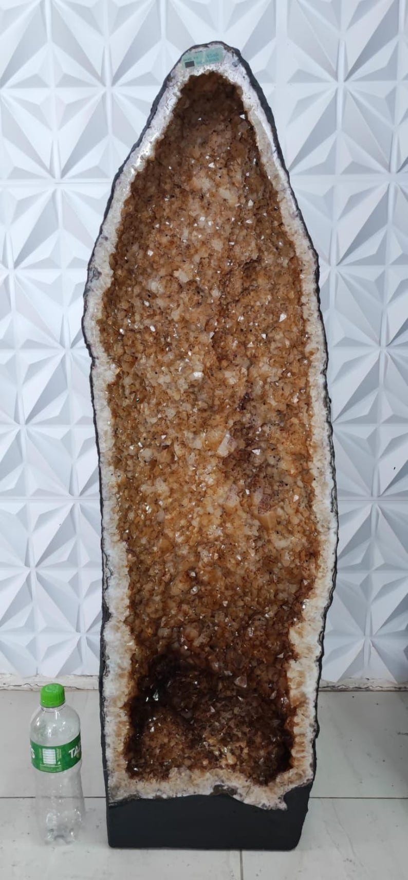 37” Big CITRINE Cathedral Geode Crystal***** - Etsy