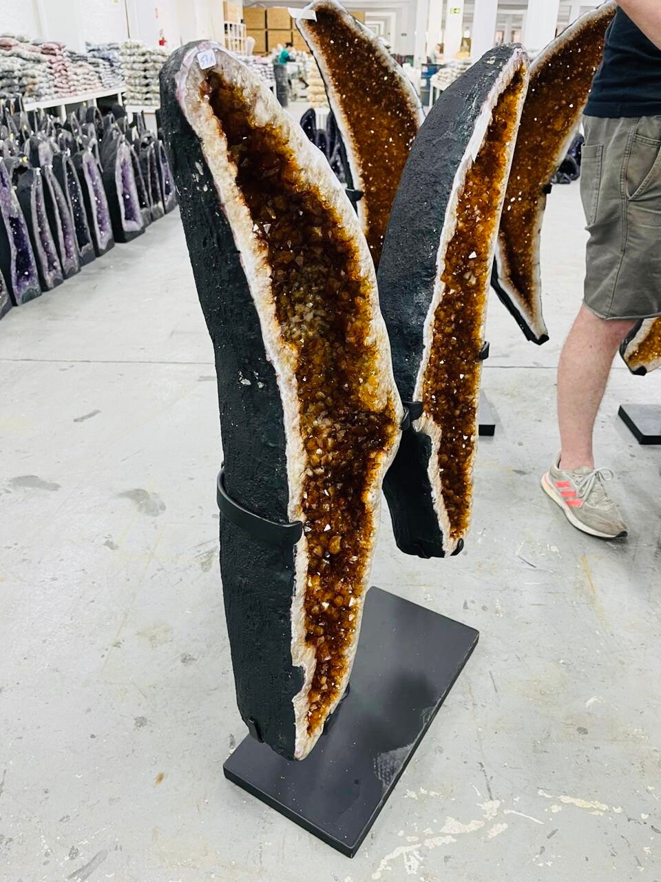 41 Citrine BUTTERFLY/ Angel WINGS Pair cathedral/ Geode/ Cluster - Etsy