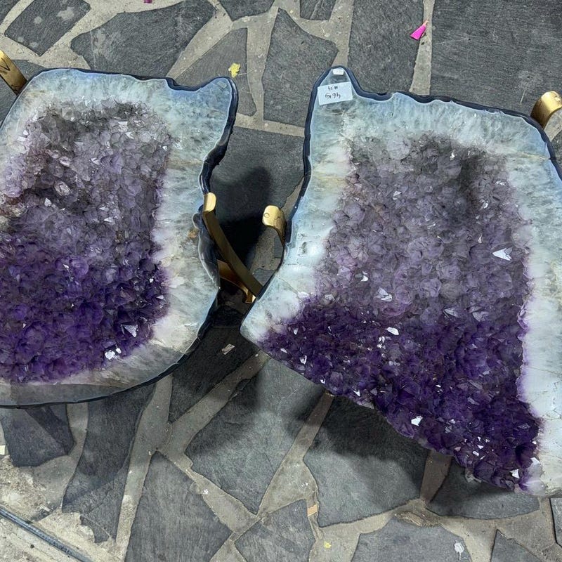 Amethyst Table - Etsy