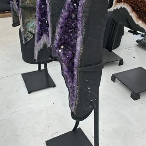 47” AMETHYST Butterfly/ Angel WINGS Big Crystal Geode Pair*** - Etsy