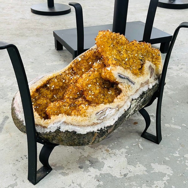 Geode Table - Etsy