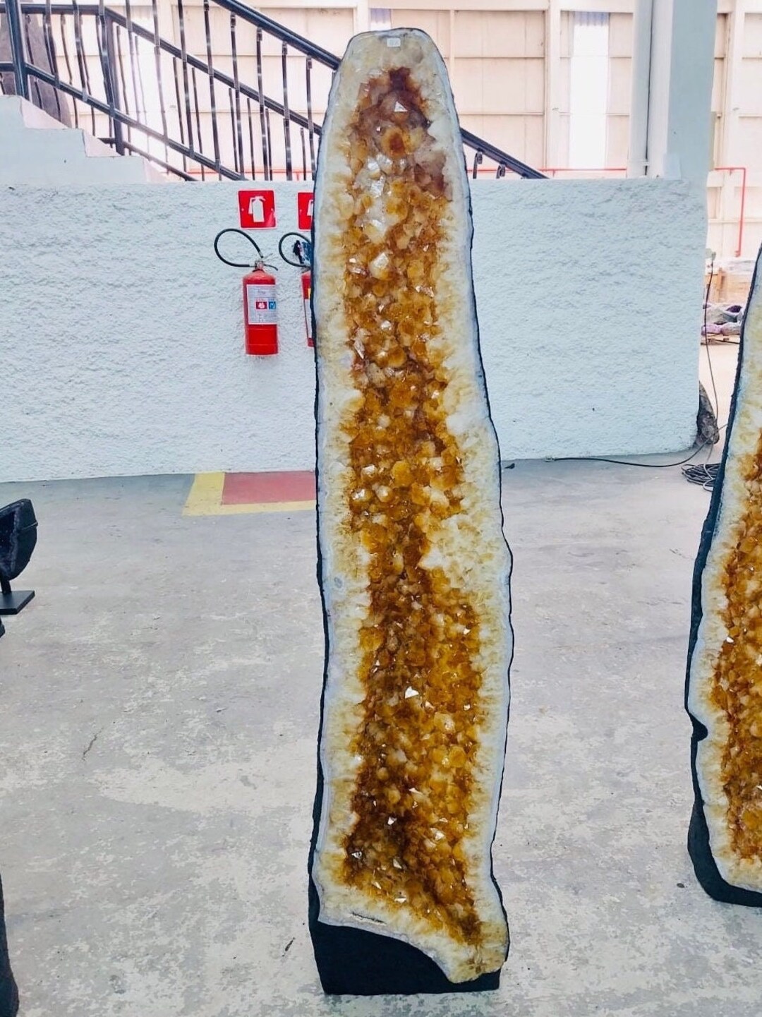 55 TALL Big Citrine Cathedral Large Natural Crystal Geode - Etsy