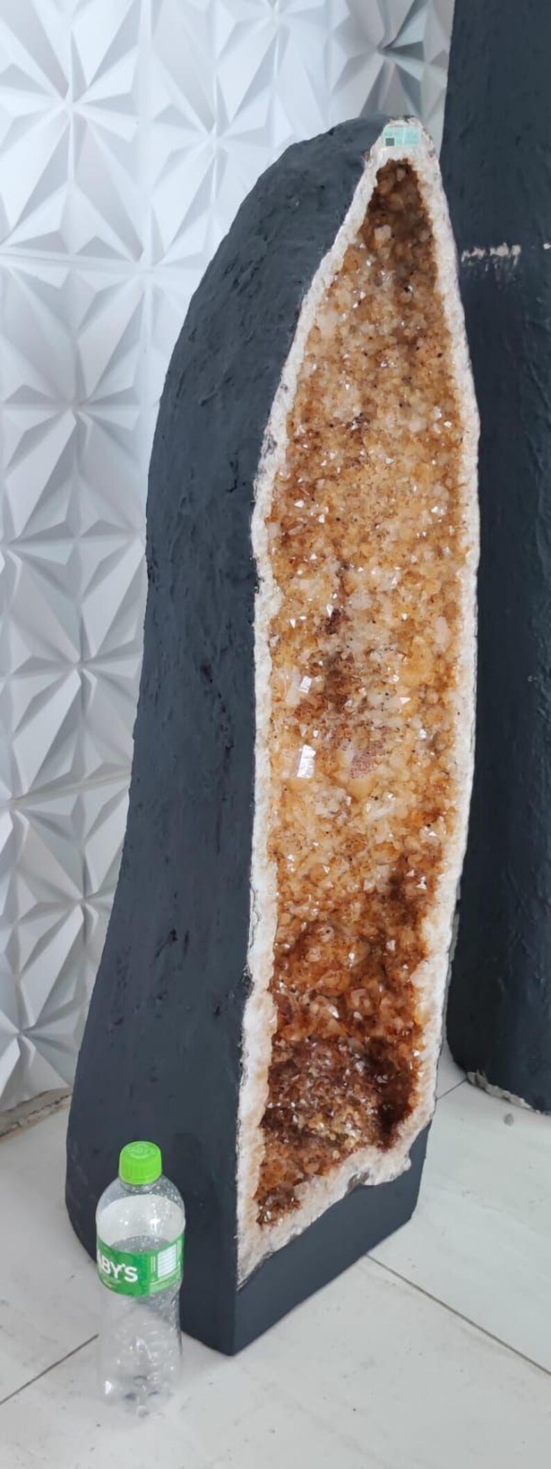 37” Big CITRINE Cathedral Geode Crystal***** - Etsy