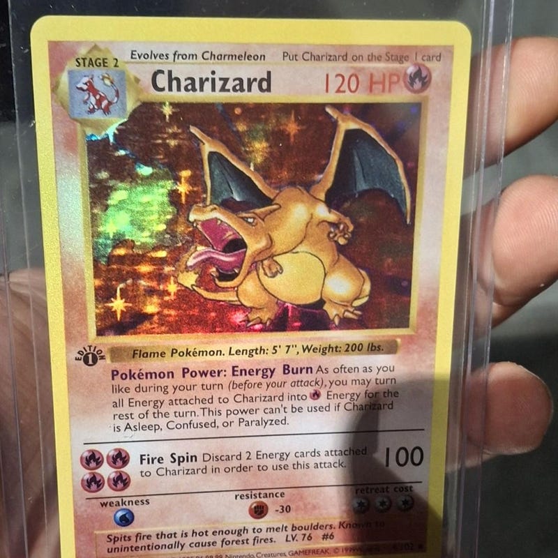 Charizard 1st Edition Cards - Etsy