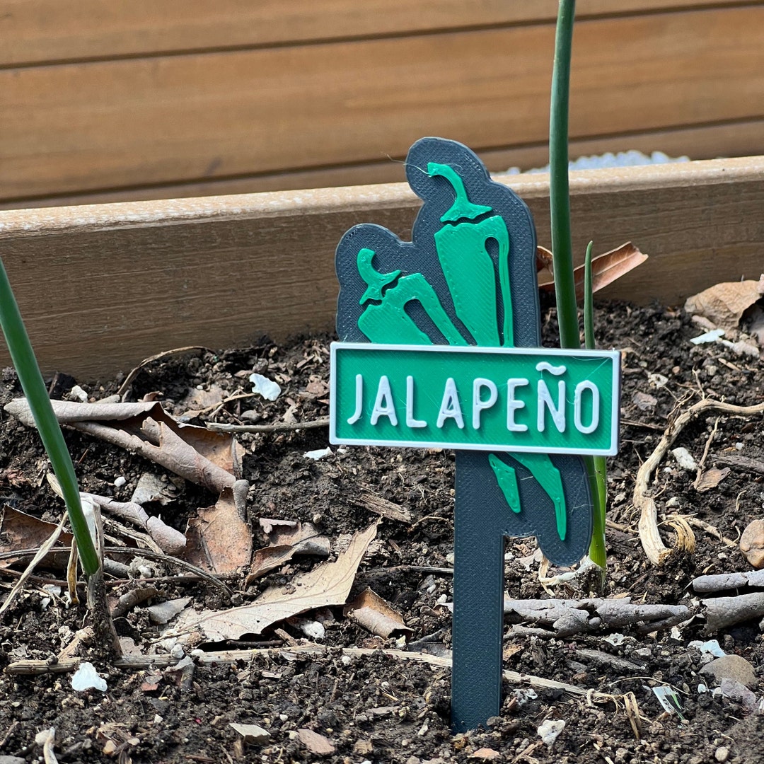 Plant Markers - Pepper Picker - Jalapenos, Chilie, Carolina Reaper ...