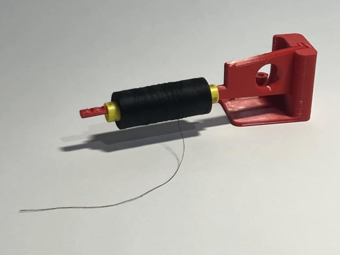 Horizontal Thread Spool Adapter for Singer Dual Post Sewing Machines ...