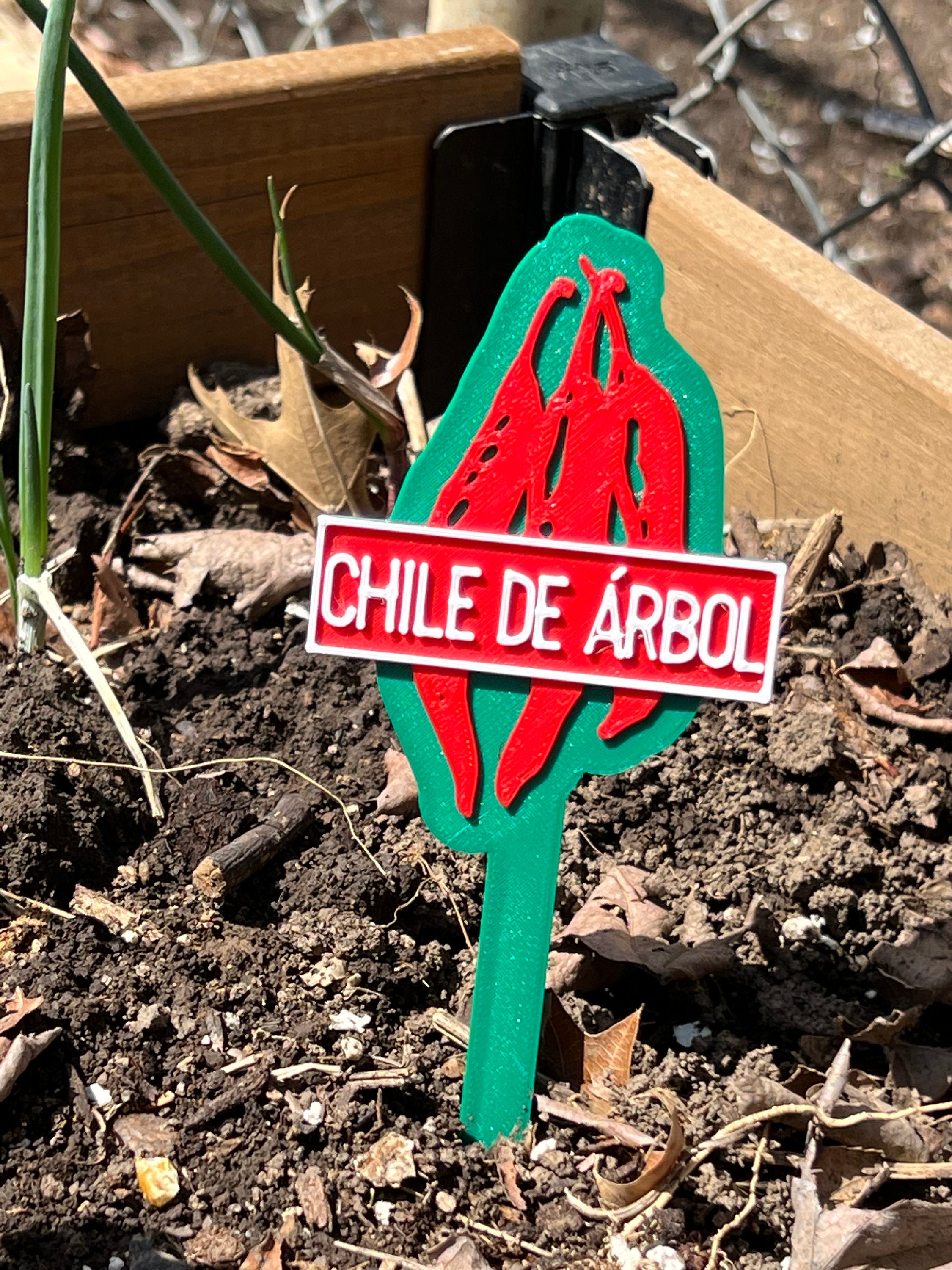 Plant Markers - Pepper Picker - Jalapenos, Chilie, Carolina Reaper ...