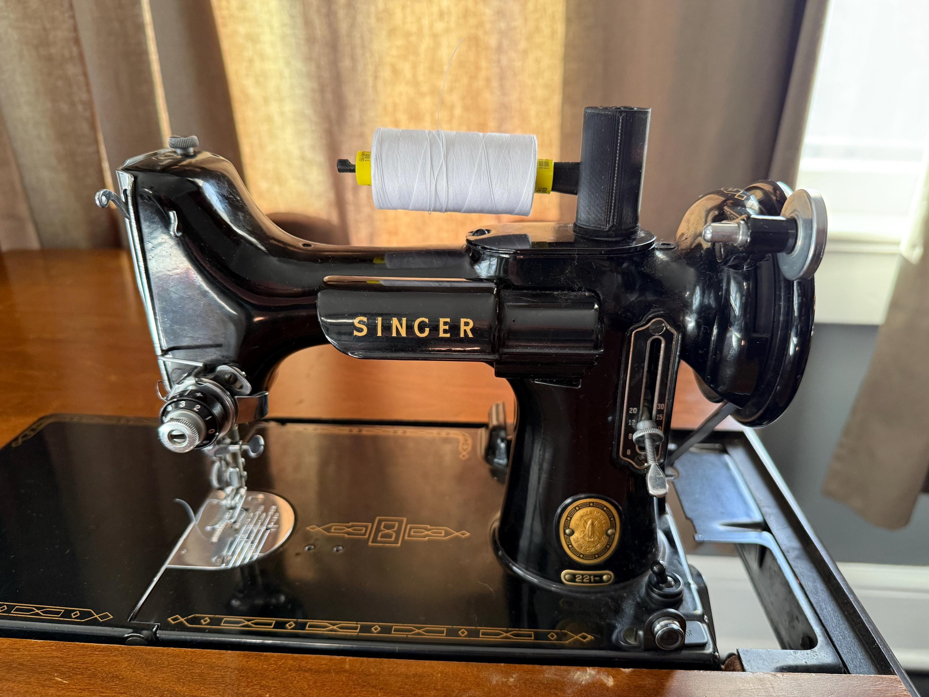 Singer Featherweight Horizontal Thread Spool Holder for Models 221/222 ...