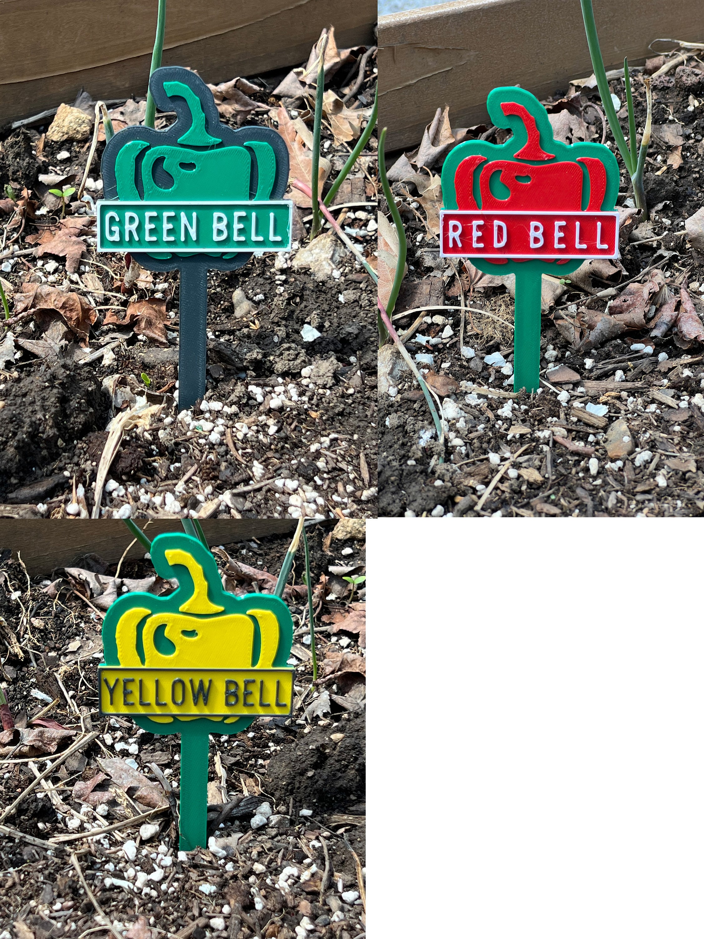 Plant Markers - Pepper Picker - Jalapenos, Chilie, Carolina Reaper ...