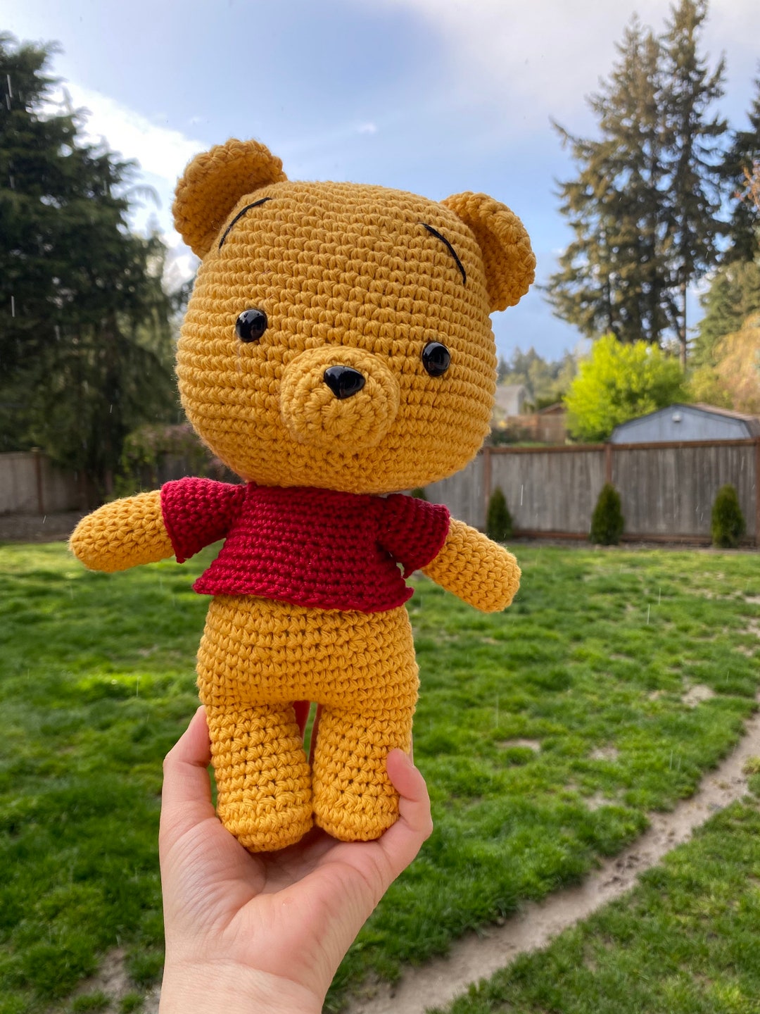 Crochet Winnie the Pooh - Etsy