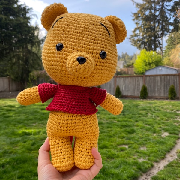 Winnie the Pooh Crotchet Patterns - Etsy