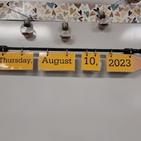 Bilingual Bright Retro Groovy Classroom Decor | Bundle Colorful Vintage ...