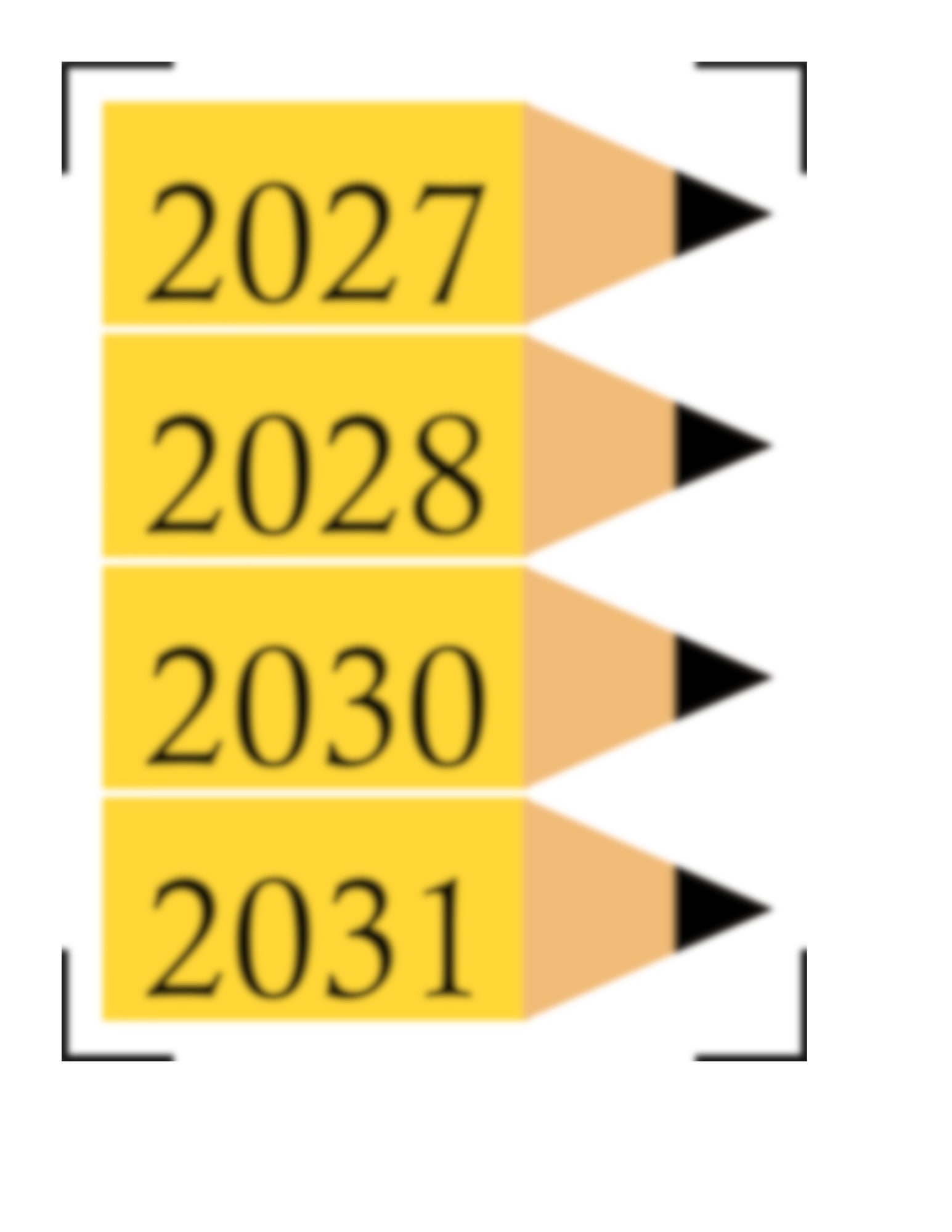 SPANISH Pencil Flip Calendar Digital File | Descarga Digital Del ...