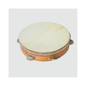 Natural Skin Head Riq Turkish Tef Tambourine Frame Drum Bendir Daf ...
