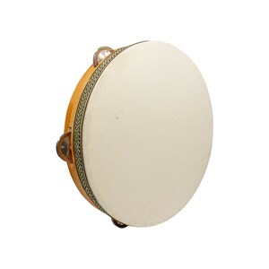 Natural Skin Head Riq Turkish Tef Tambourine Frame Drum Bendir Daf ...