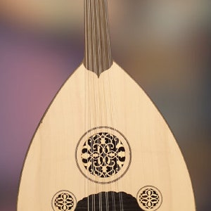Premium Quality Turkish Oud Ud Stringed Musical Instrument Lute Aoud ...