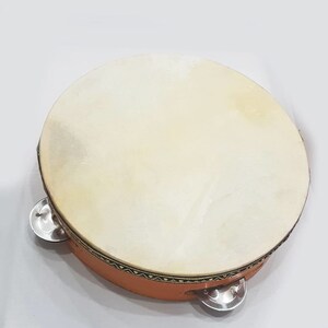 Natural Skin Head Riq Turkish Tef Tambourine Frame Drum Bendir Daf ...