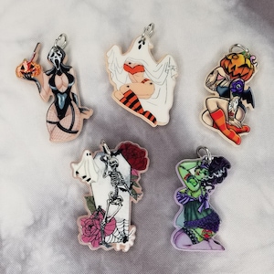 Sexy Halloween Horror Charms - Sexy Ghost Charms - Sexy Sheet Ghost ...