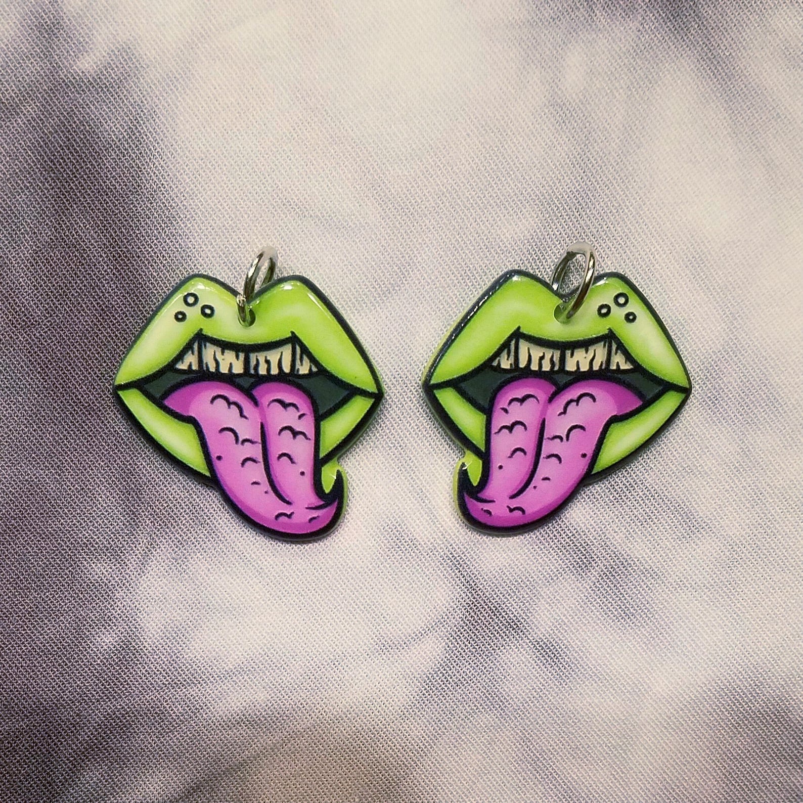Zombie Charms - Halloween Charms - Zombie Brain - Zombie Heart - Zombie ...