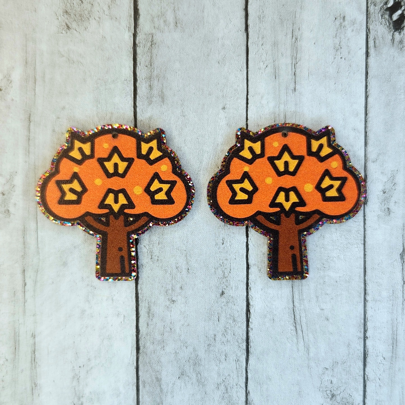 Fall Charms Acrylic Charms Autumn Season Thanksgiving Jewelry DIY ...